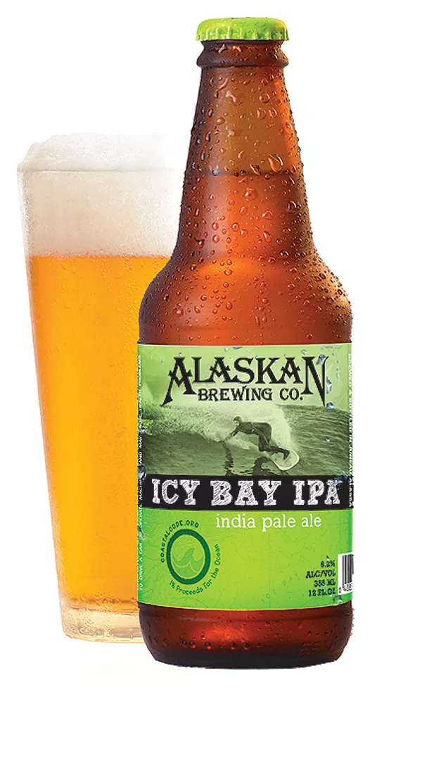 A tasty beverage: Icy Bay IPA