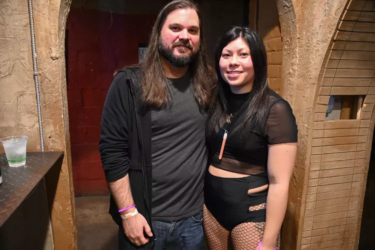 All the late-night ravers we saw at the Glitch Mob show at Tangent ...