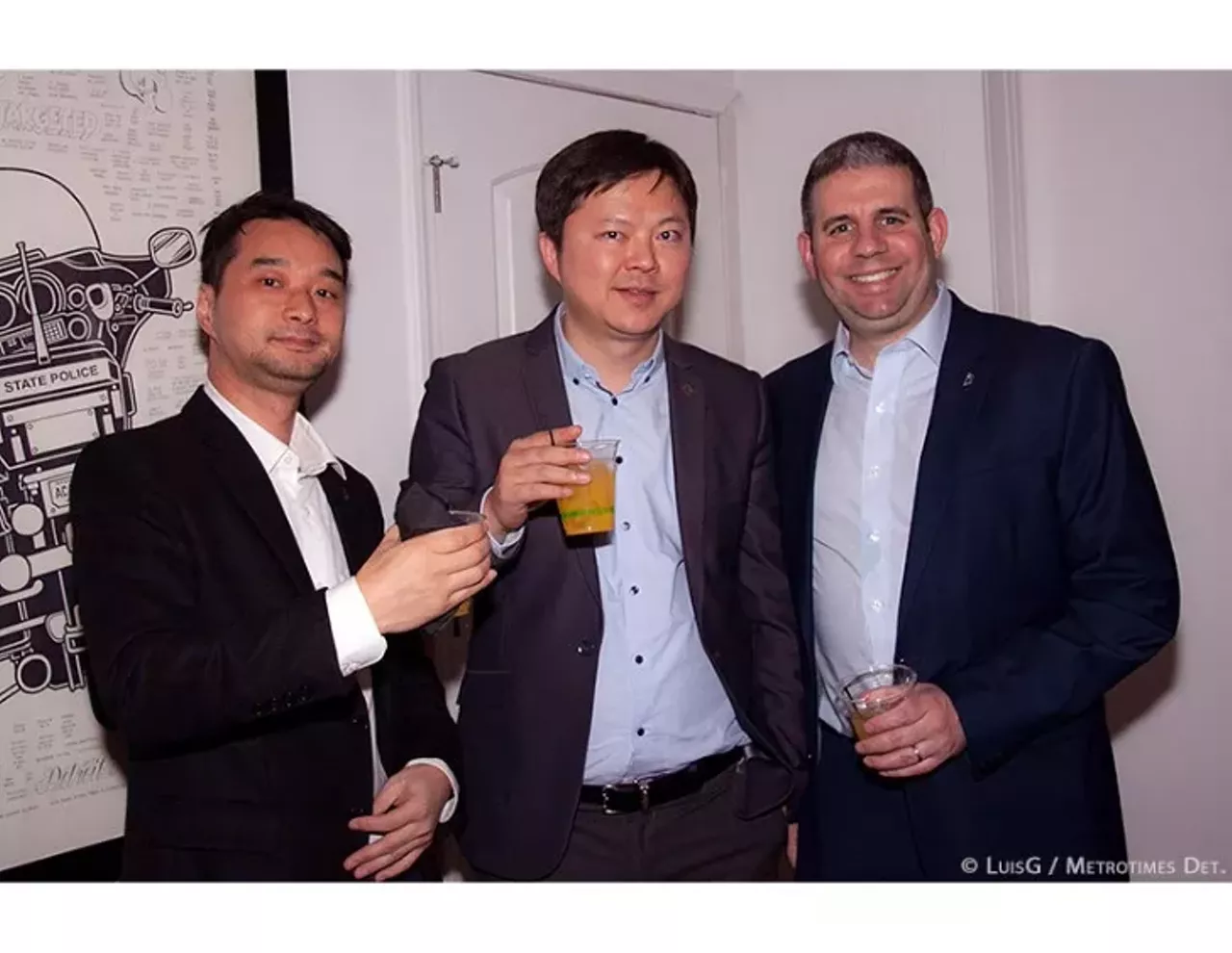 Everyone we saw at Designer's Night in Detroit at Camilo Pardo's studio