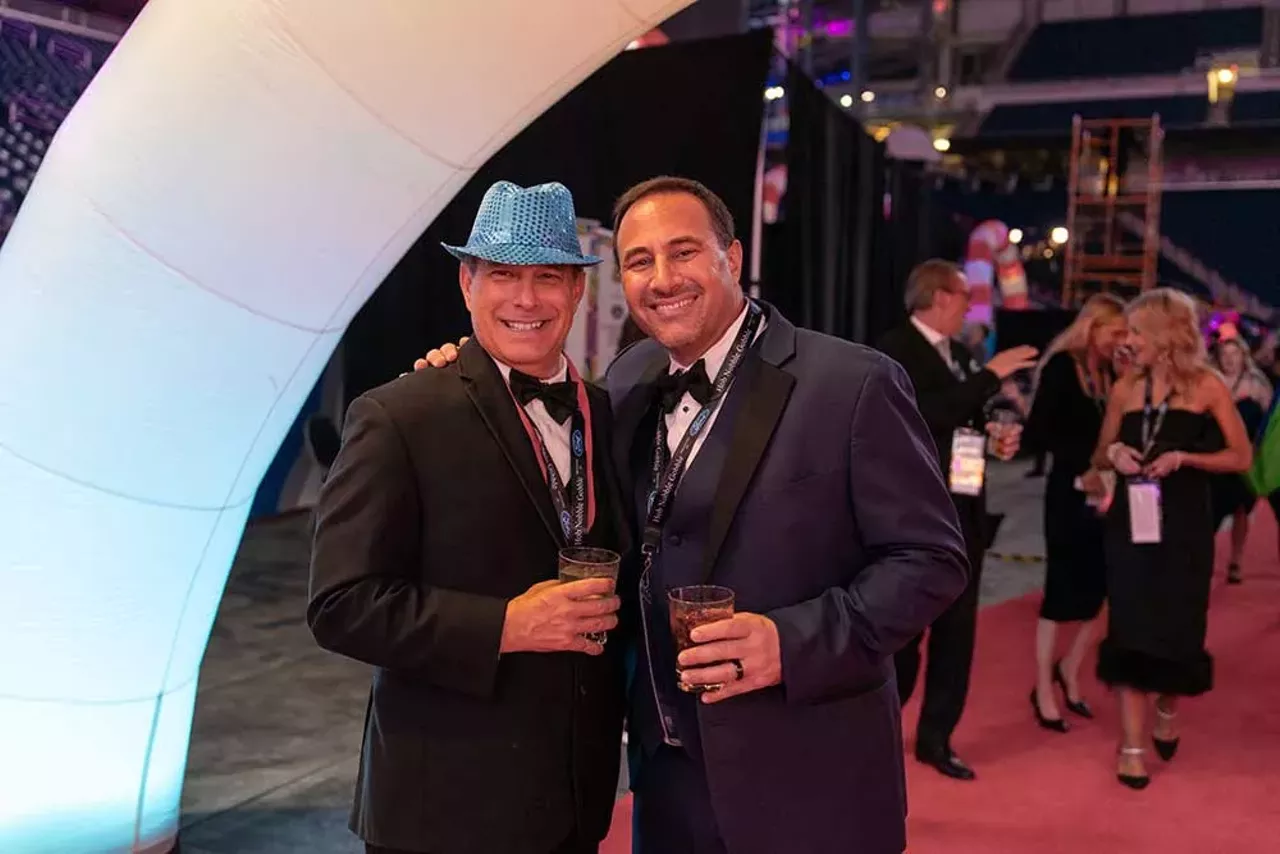 Everyone we saw hobnobbin’ at Ford Field’s Hob Nobble Gobble charity event