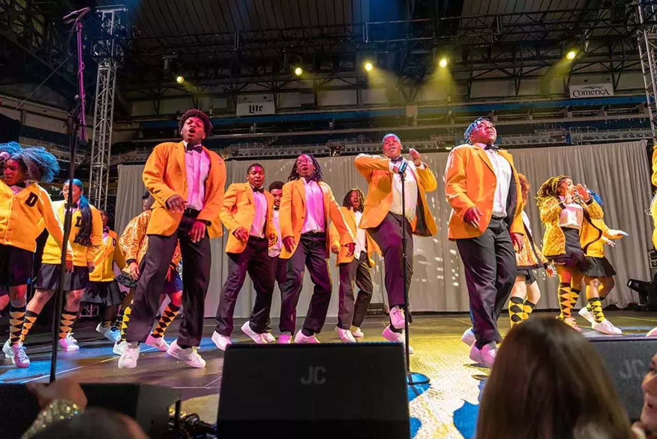 Everyone we saw hobnobbin’ at Ford Field’s Hob Nobble Gobble charity event