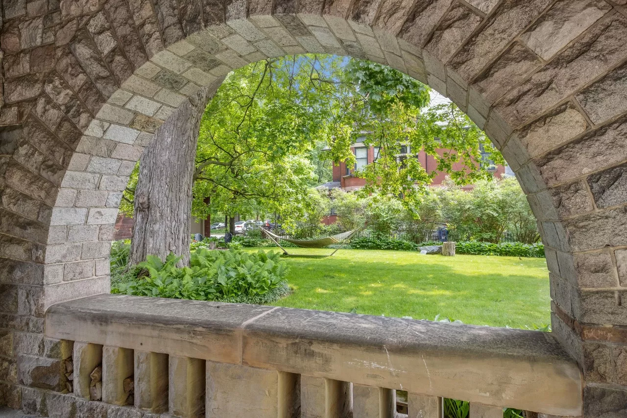 This historic Michigan stone house is beautiful inside and out