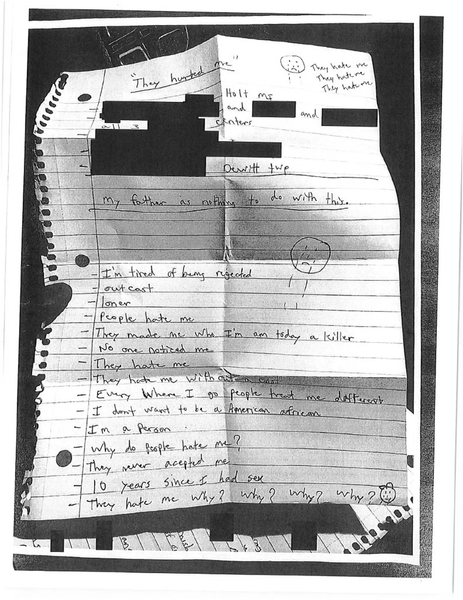 ‘People hate me,’ MSU shooter wrote in letter released by police