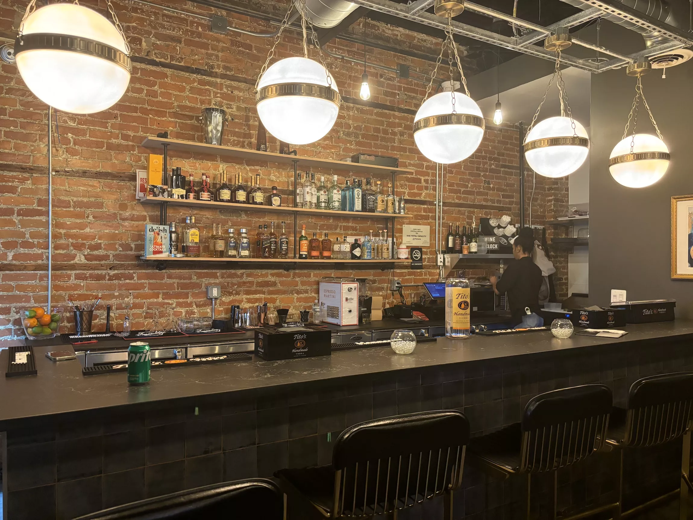Cred Cafe combines coffee shop, speakeasy, and coworking in Detroit