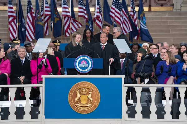 Michigan’s Gov. Whitmer sworn in for second term following Democrats ...