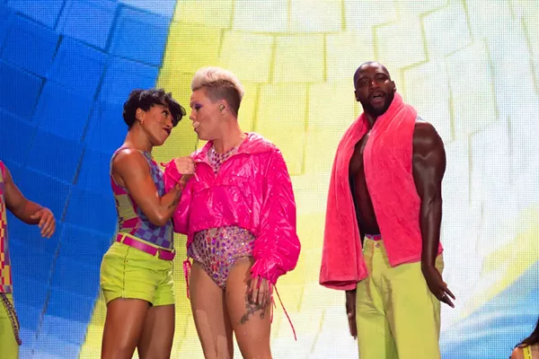 P!nk proves she’s still a rock star, breaking attendance record at ...