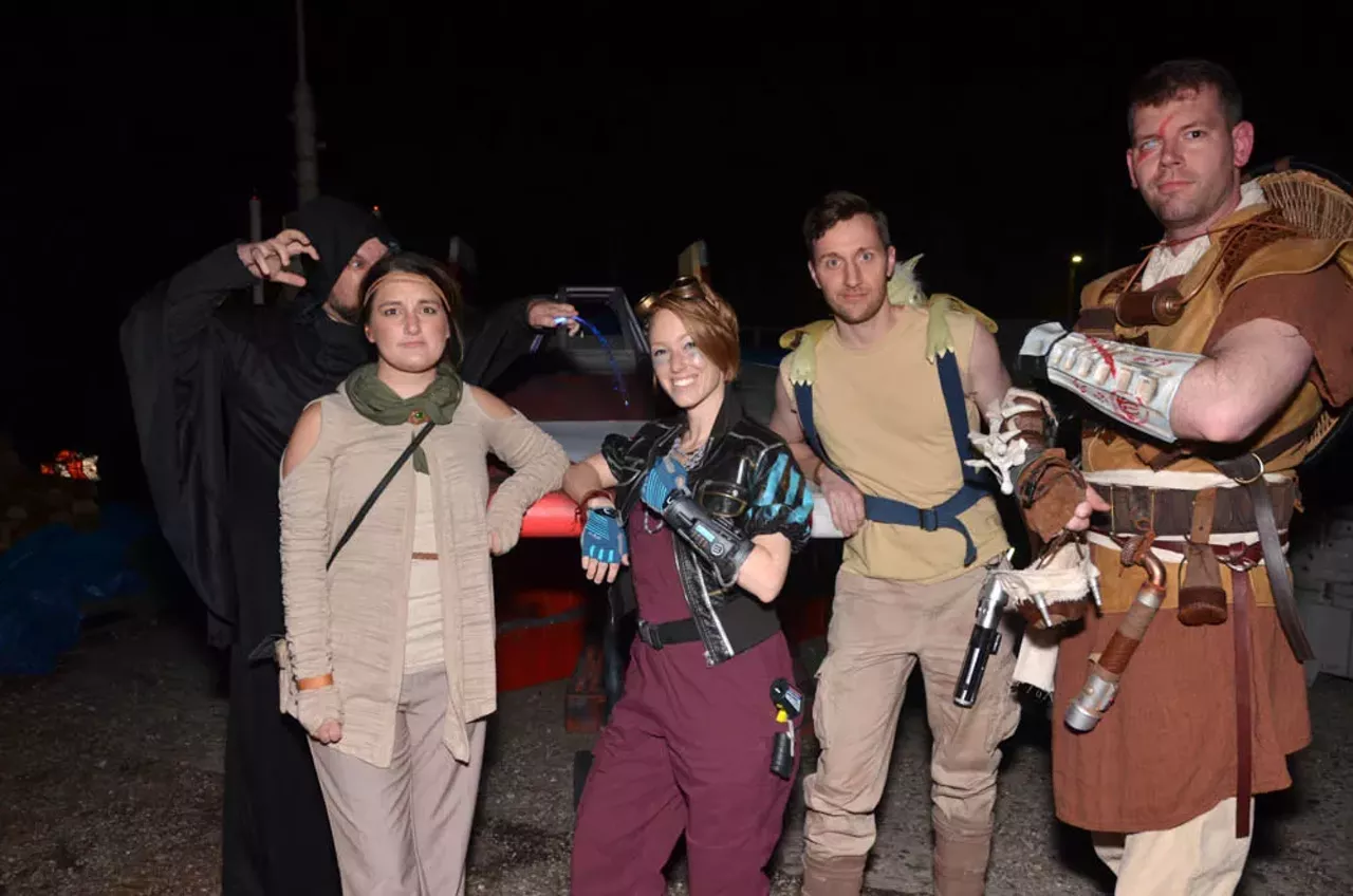 All the Jedi and smugglers we saw at Tangent Gallery's Space Dive ...