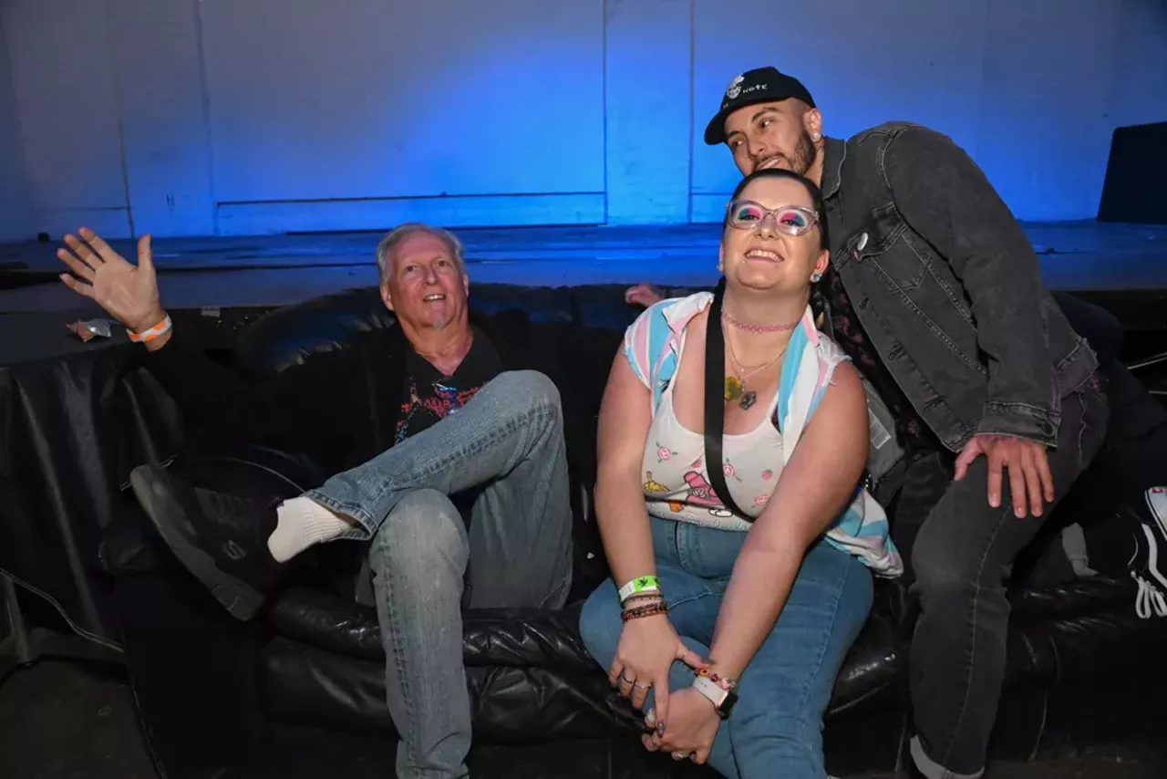 All the late-night ravers we saw at the Glitch Mob show at Tangent ...