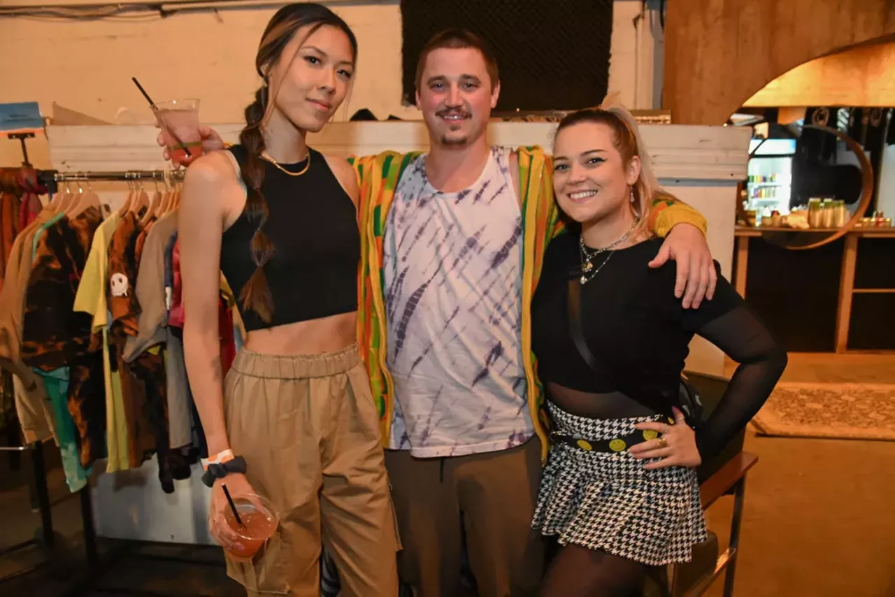 All the late-night ravers we saw at the Glitch Mob show at Tangent ...